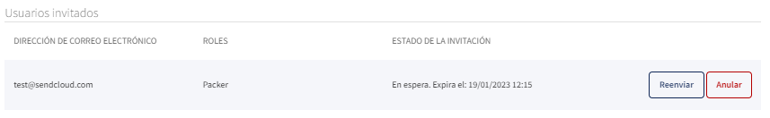 Funcionalidad de gestión de usuarios – Sendcloud Help Center
